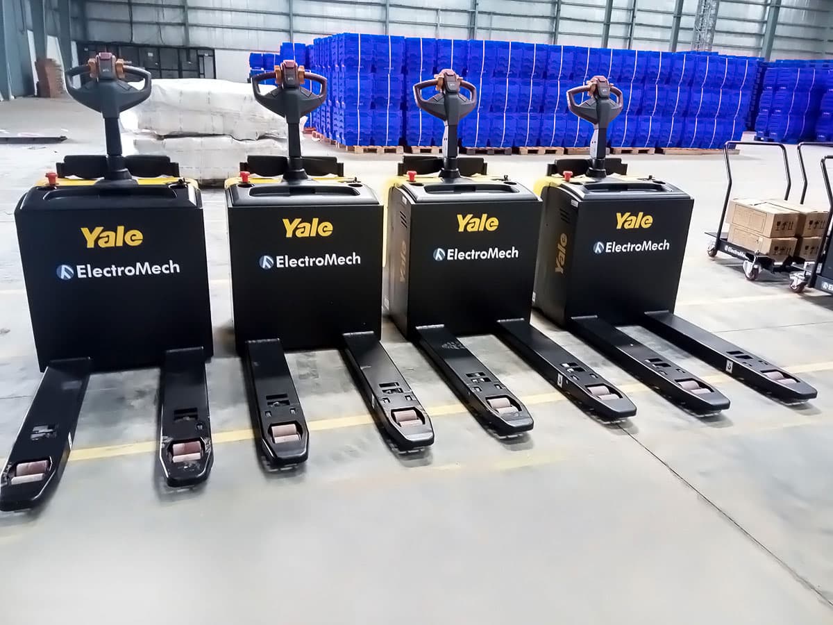 Benefits of Battery Operated Pallet Truck (BOPT) | Electromech-Yale